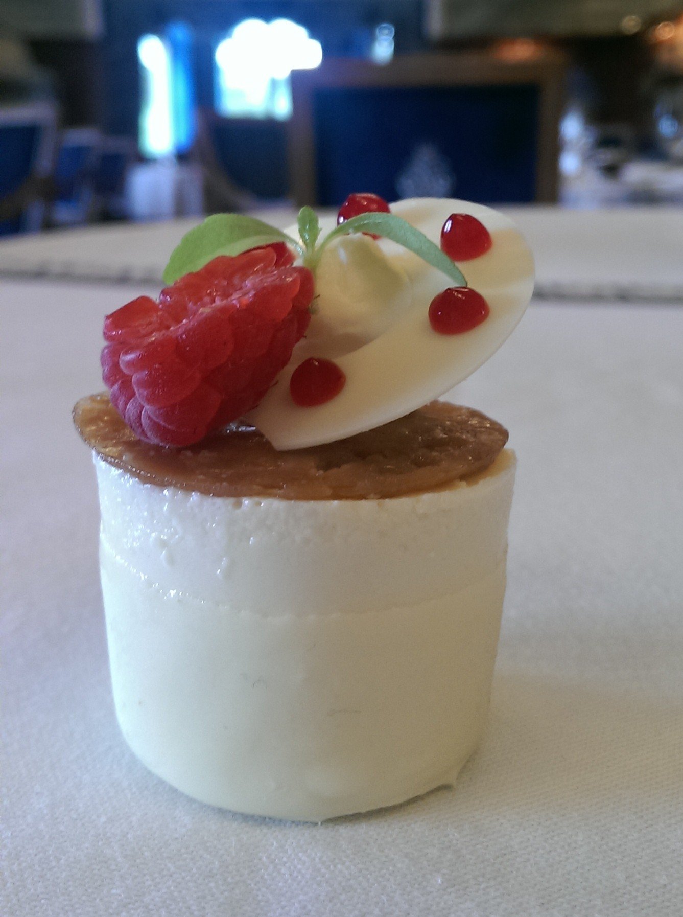 White Chocolate Bavarois Recipe | Ashford Castle | TheTaste.ie