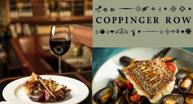 Exclusive Coppinger Row Offer: 4 course dinner for 2 people with a ...