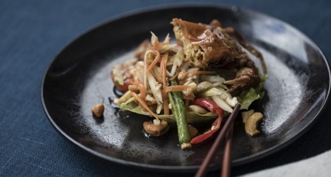 Som Tam Pu Nim Recipe From Executive Chef Tao at SABA