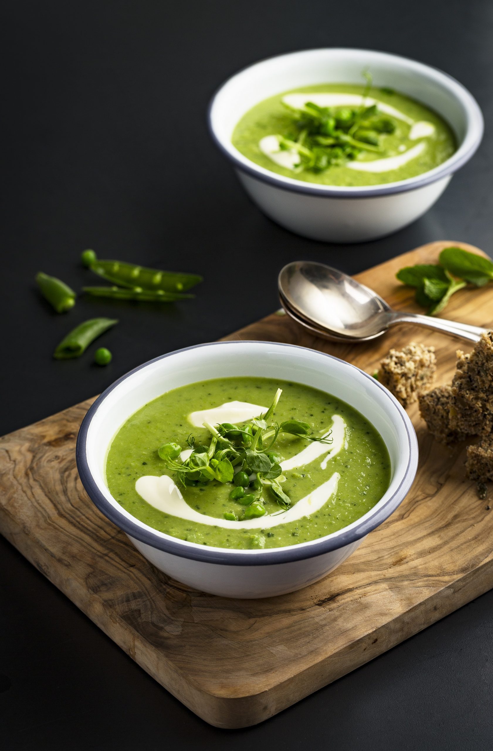 Pea and Mint Soup Recipe by AVOCA - TheTaste.ie