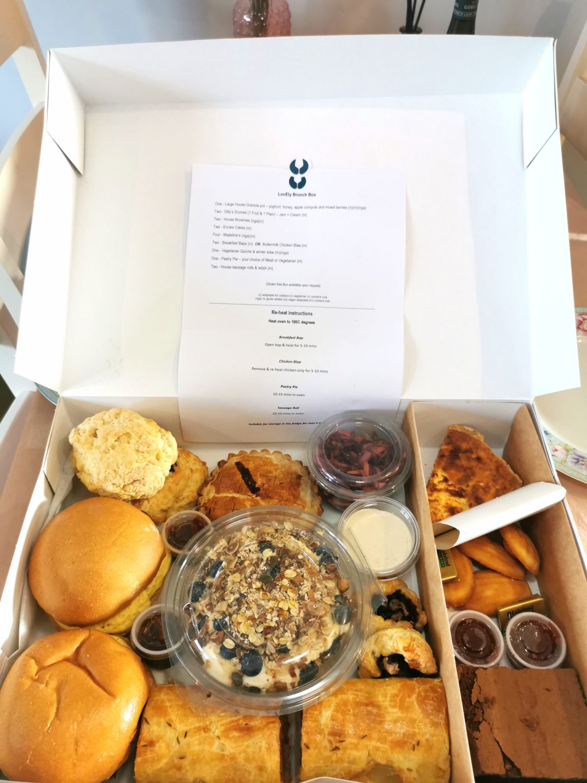 Brunch Beautifully at Home - Ely Brunch Box Review - TheTaste.ie