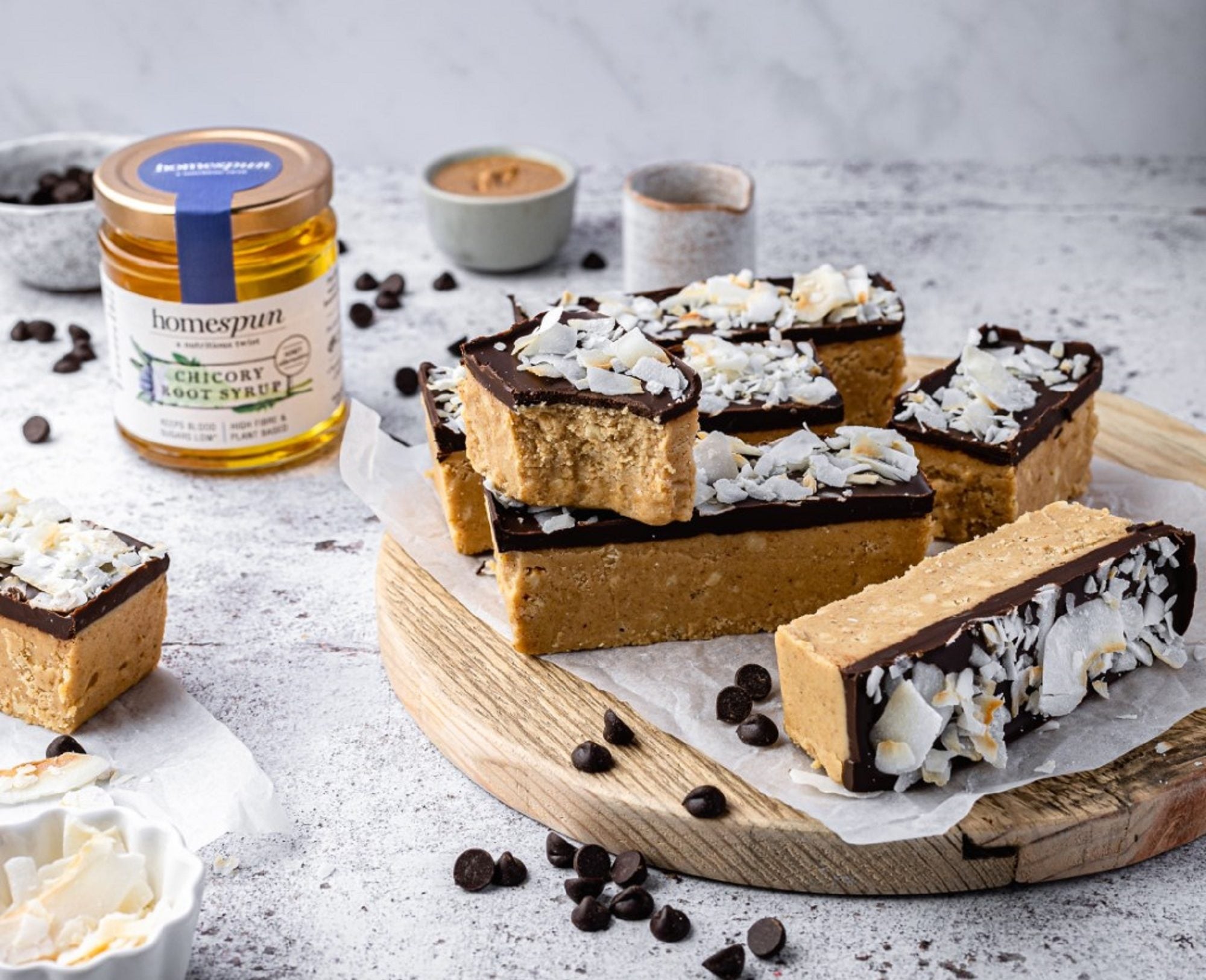 Homespun's Peanut Butter Oat Bars Recipe - TheTaste.ie