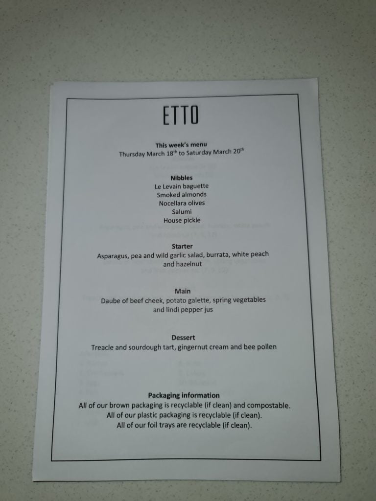 Etto at Home Review - A Slice of the City Centre at Home - TheTaste.ie