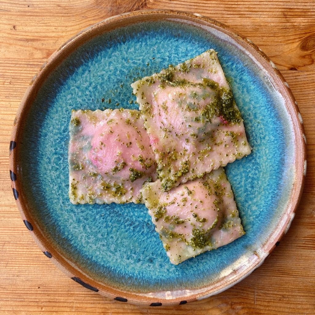 Beetroot Ricotta Ravioli Recipe By Green Earth Organics