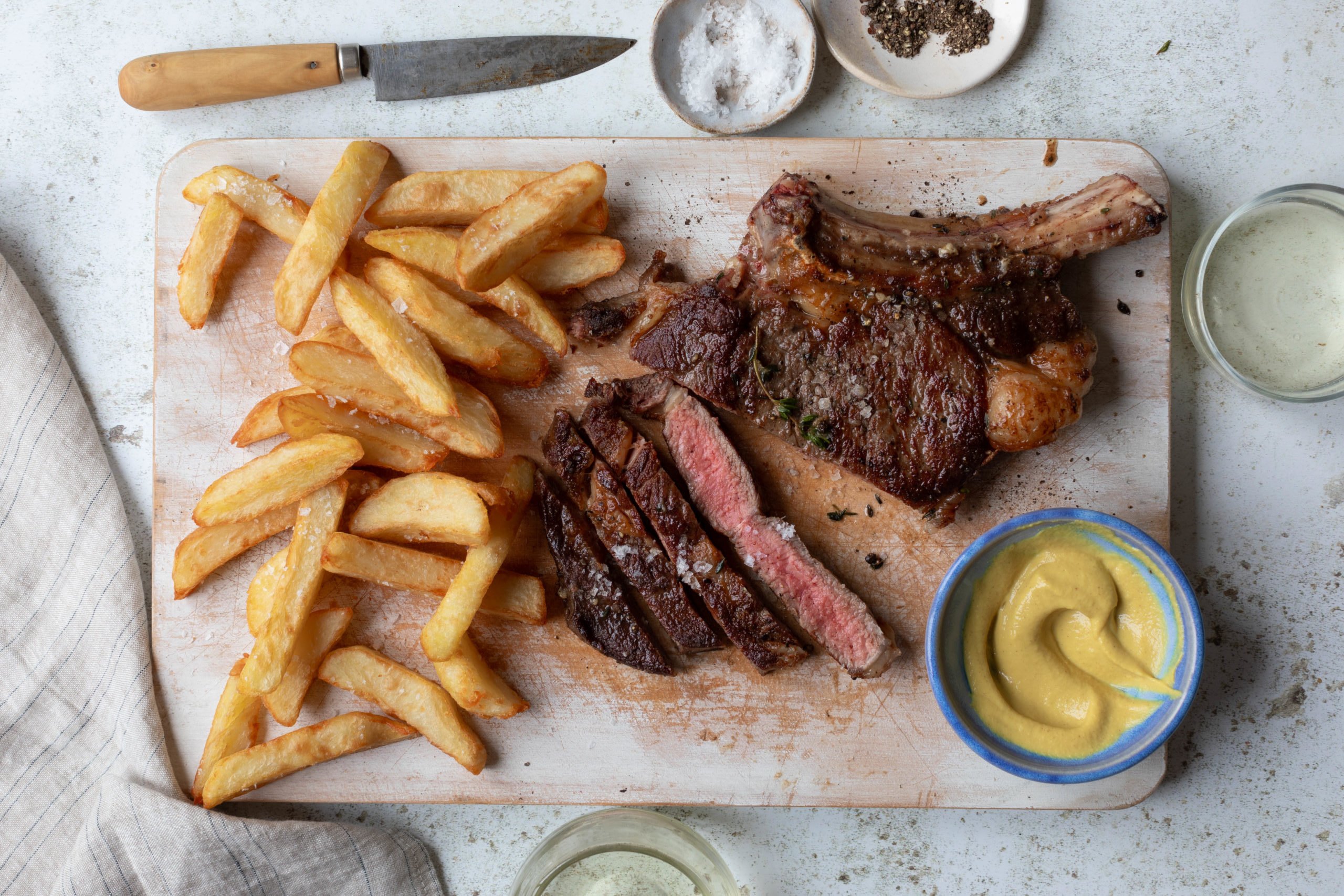 The Perfect Steak Recipe with Triple Cooked Chips by Daniel Lambert ...