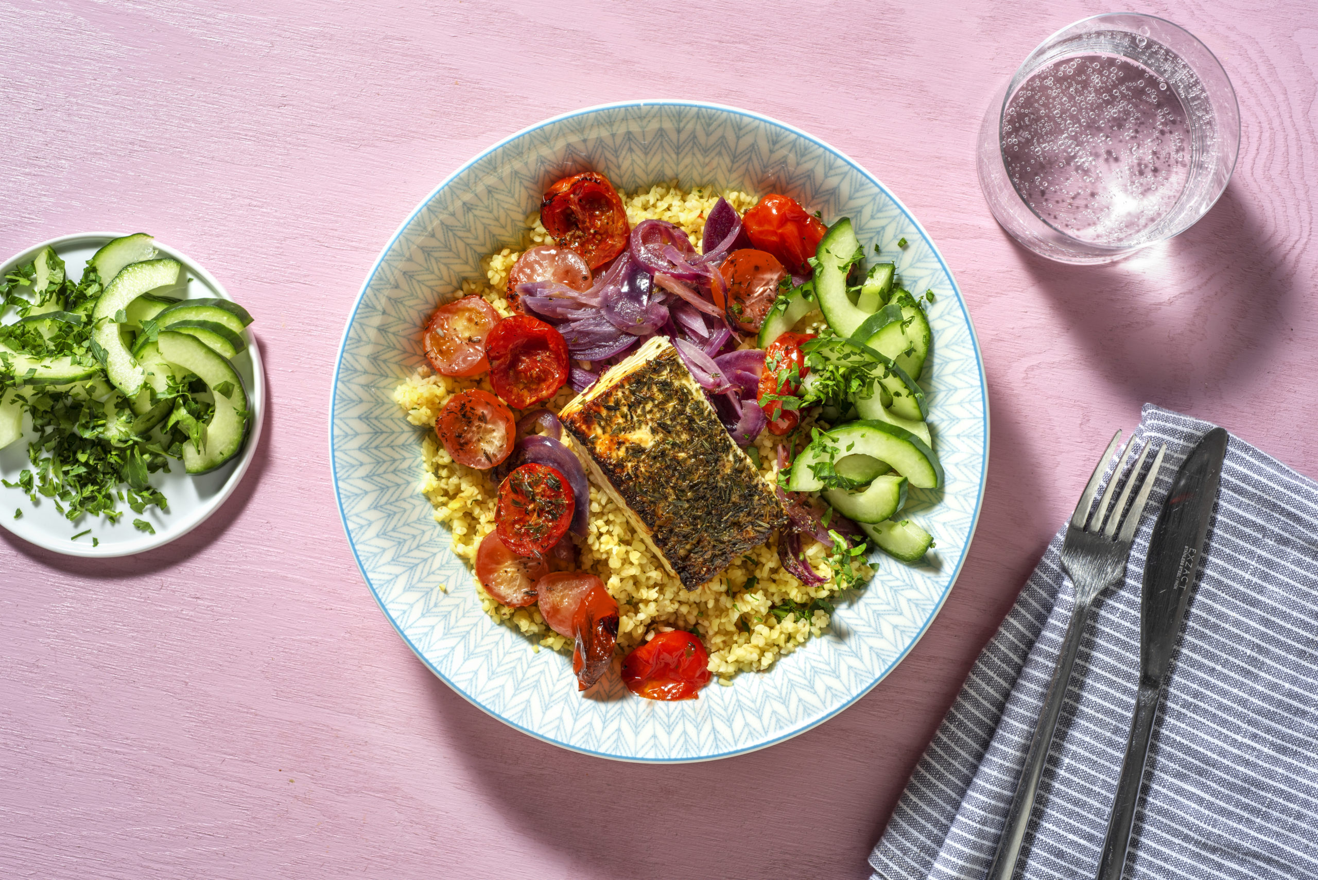Baked Greek Style Cheese Recipe by HelloFresh Ireland