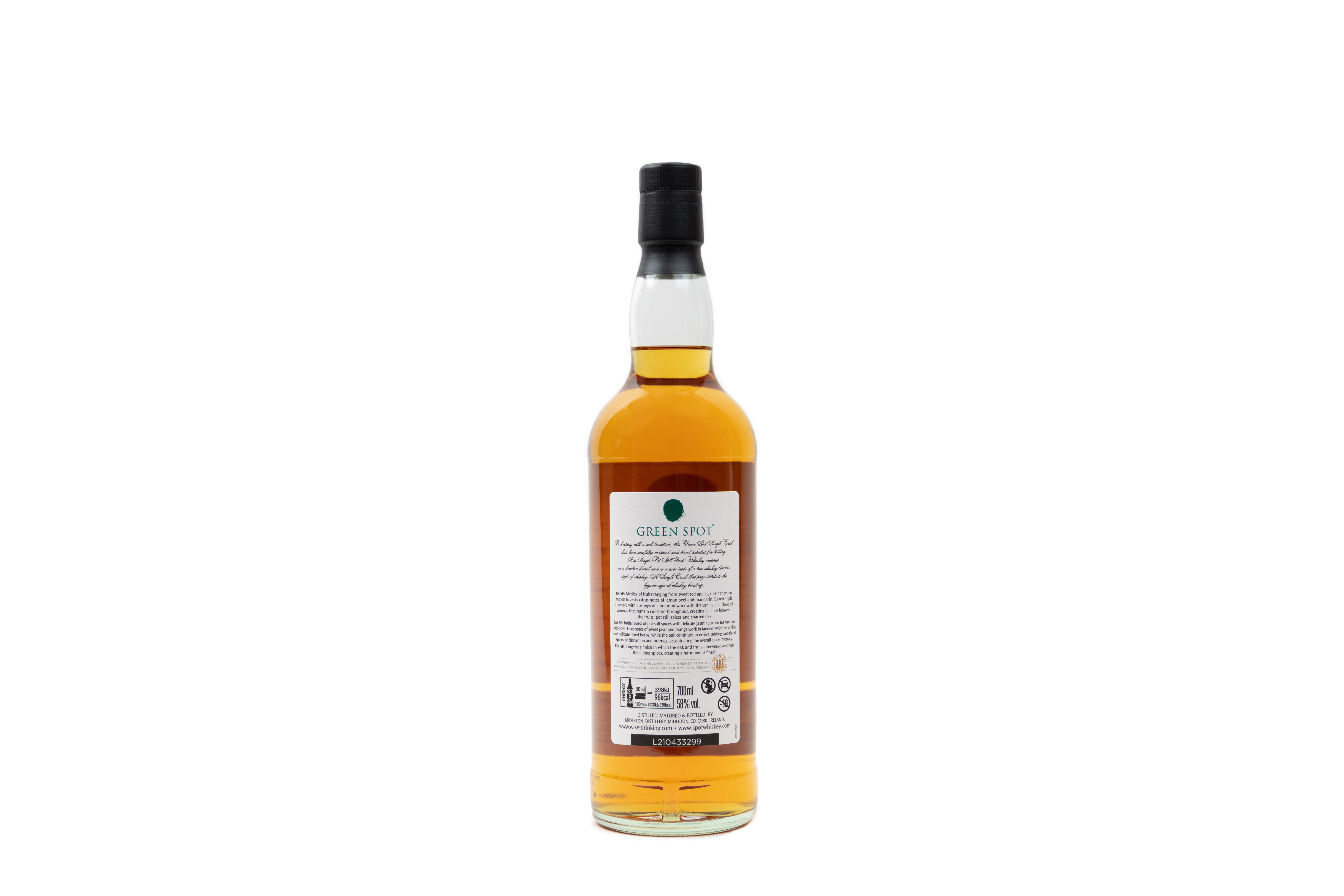The Single Malt Shop Proudly Release a Single Cask Green Spot 10 Year Old