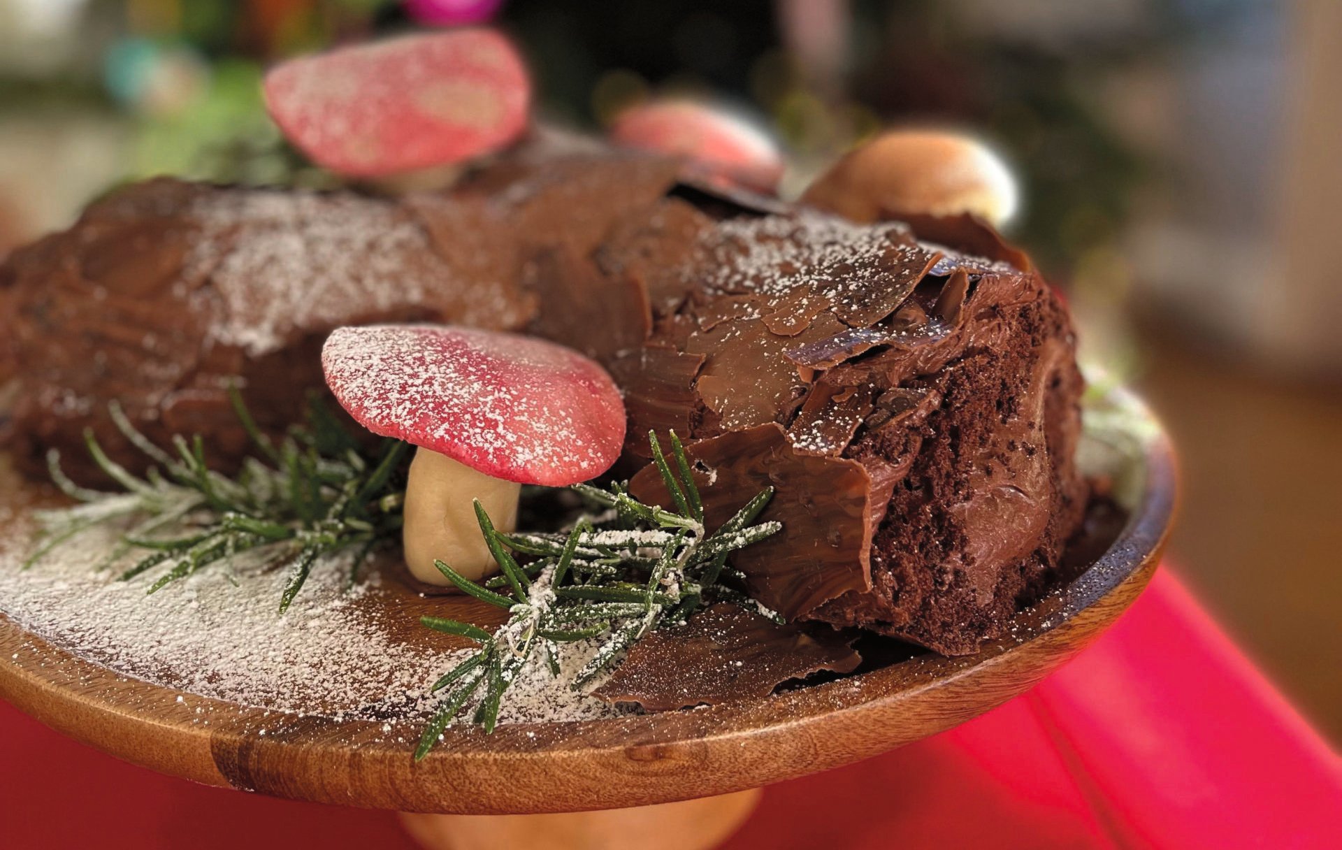 Chocolate Yule Log Recipe from Lilly Higgins' new cookbook, The ...