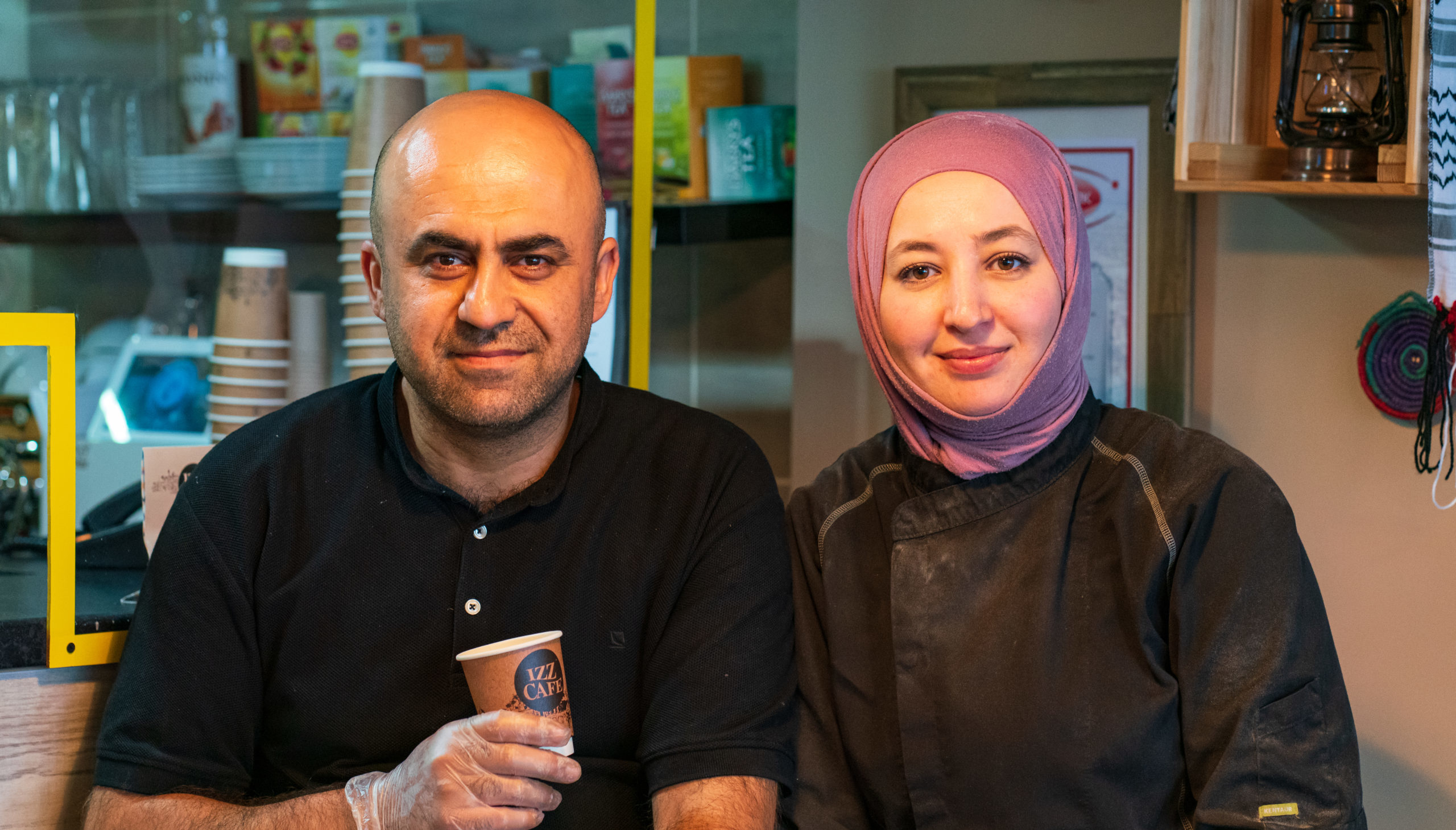 A Chat with the Owners of Izz Cafe, Izzeddeen and Eman Alkarajeh