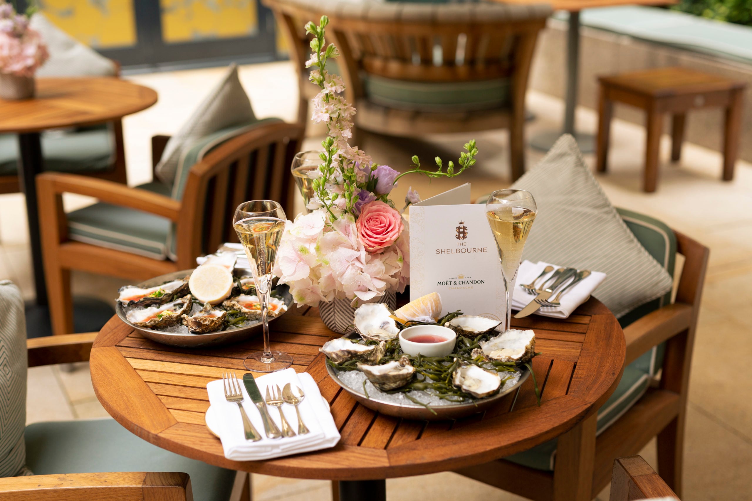 The Champagne Terrace at the Shelbourne Hotel is Now Open For Summer