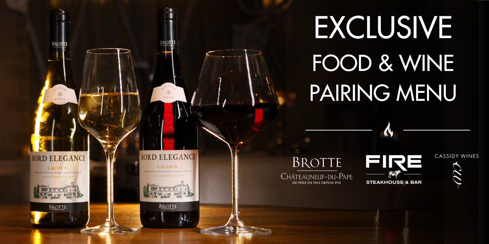 FIRE Invites You To An Exclusive Evening Of Food & Wine With Maison Brotte