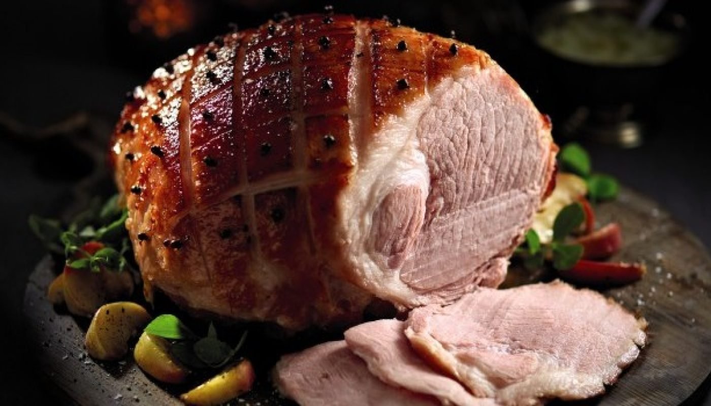 Baked Irish Ham with a Mustard & Honey Glaze Recipe | TheTaste.ie