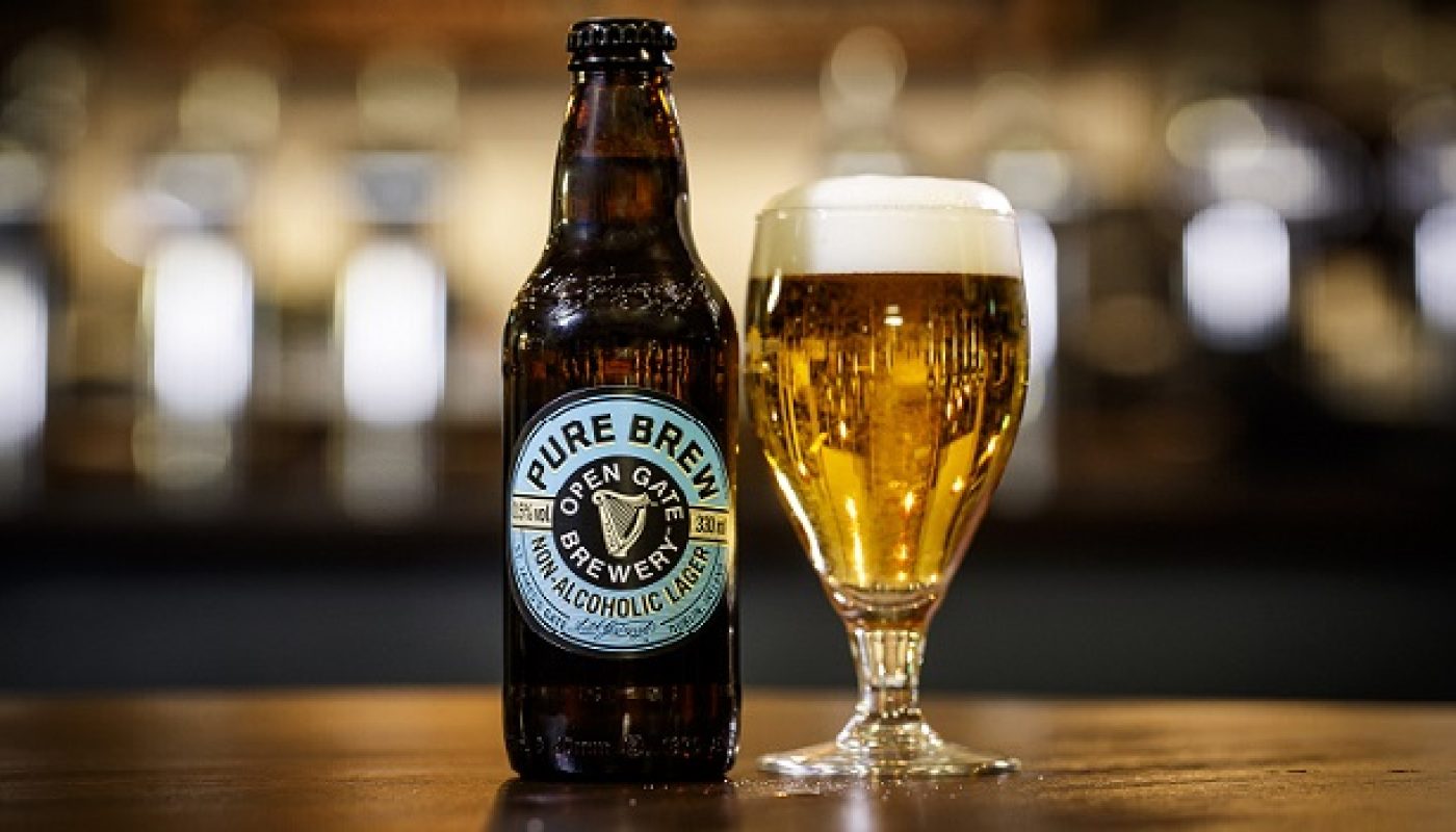 Non-Alcoholic Irish Lager Pure Brew Launched Today at the Open Gate Brewery